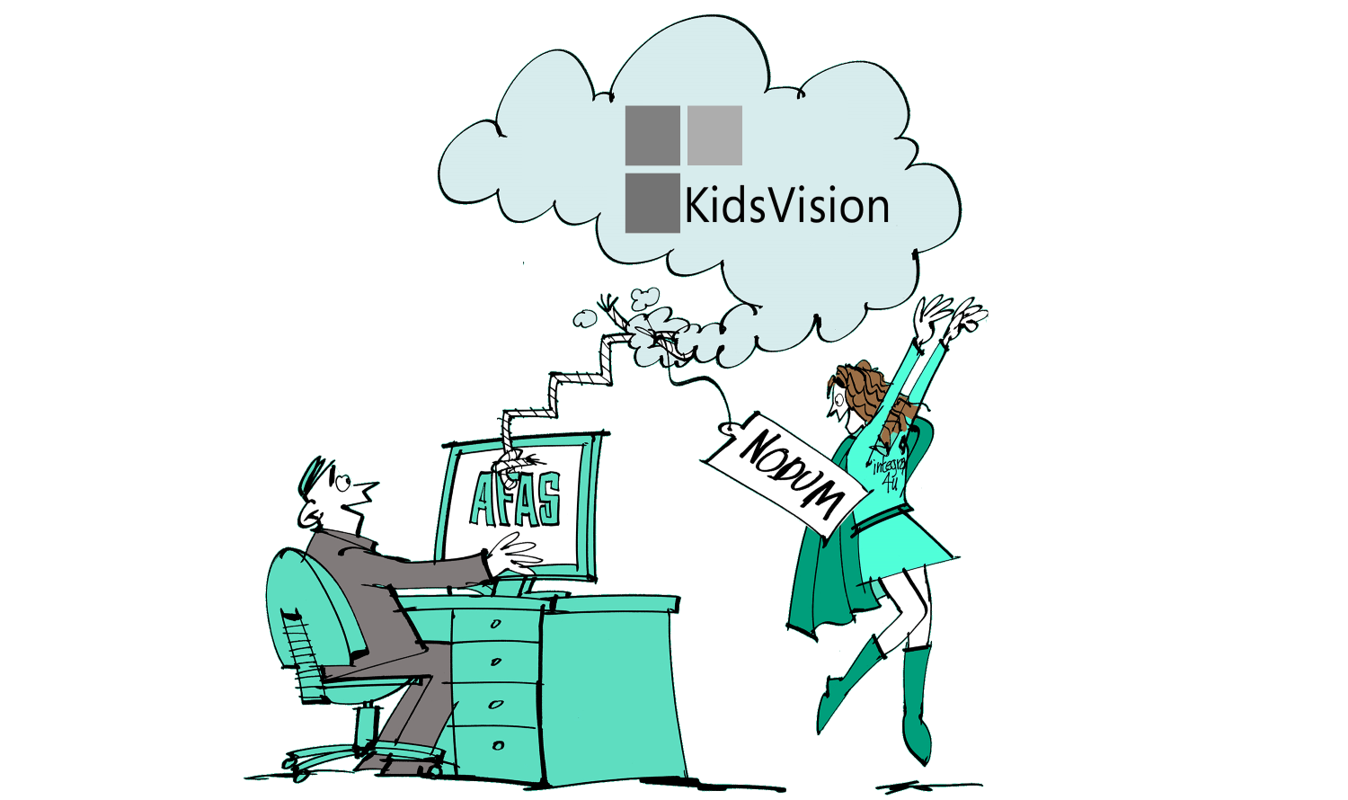 Koppeling Kidsvision > AFAS - Integrate 4u - OutSite